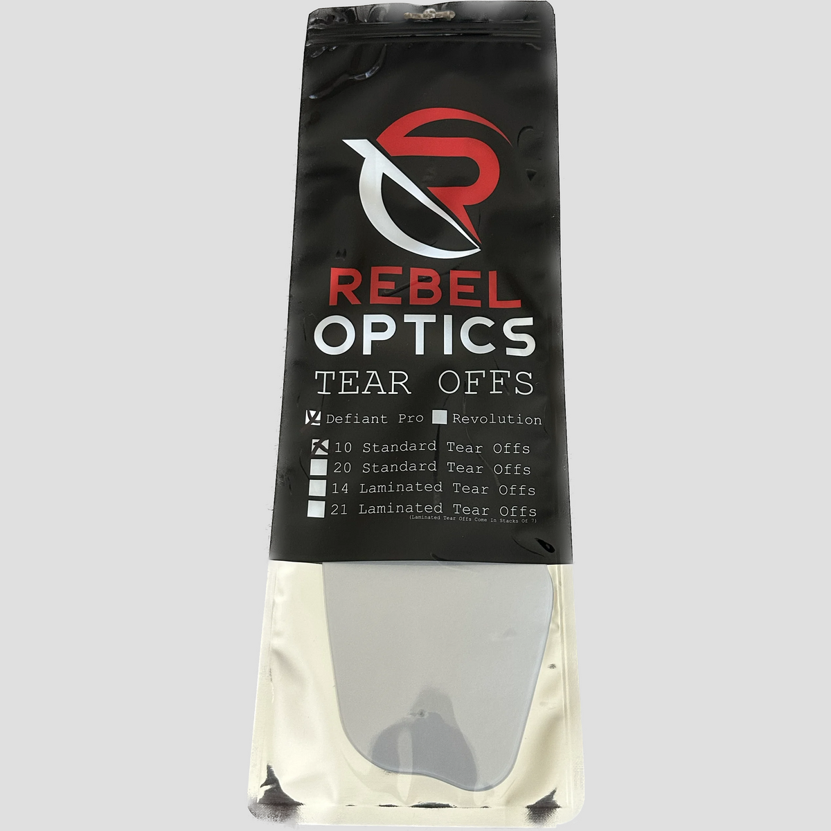Defiant Pro tear-offs (20 pack) – RWI